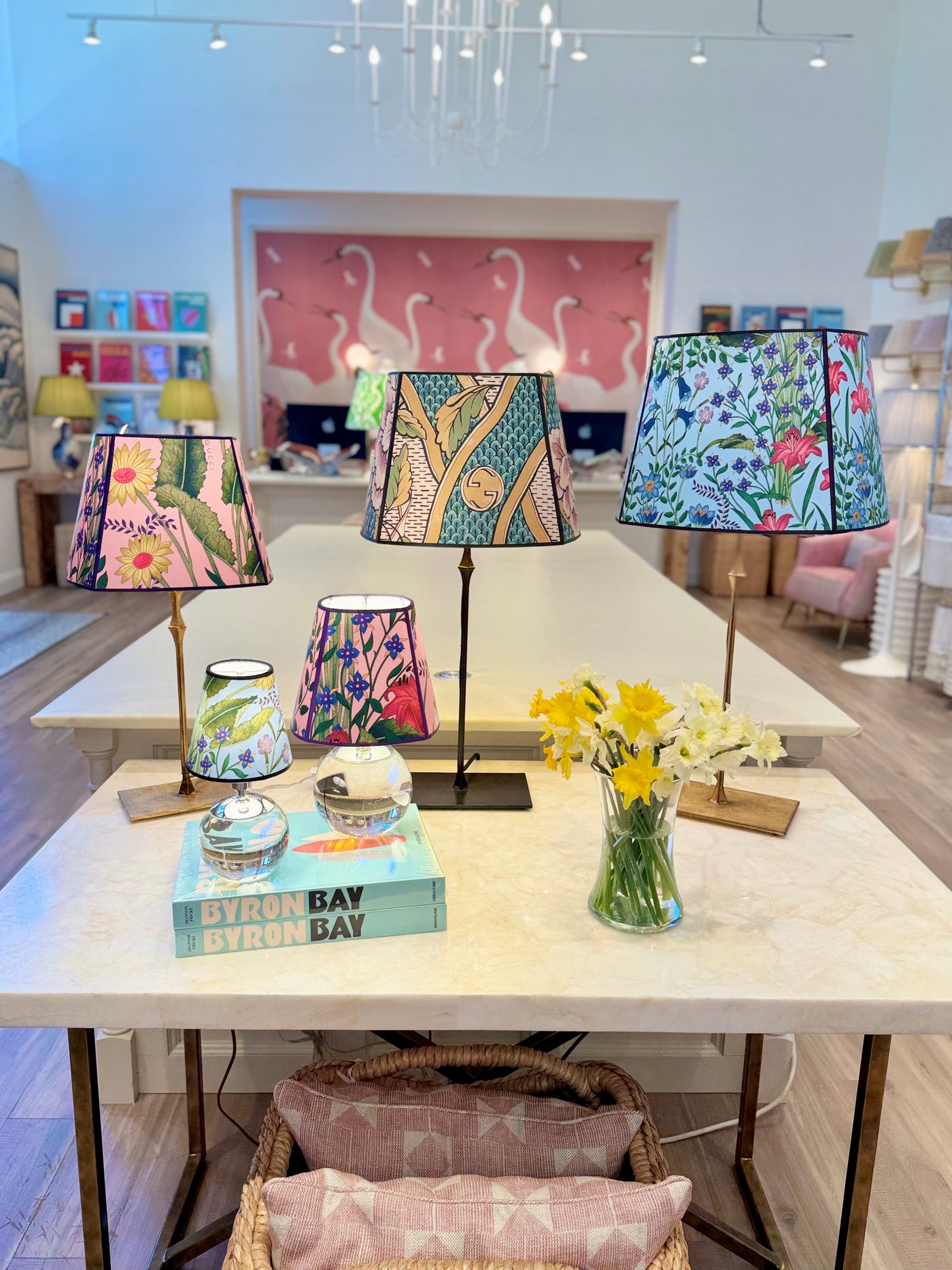 Gucci - Floral Wallpaper Lampshade