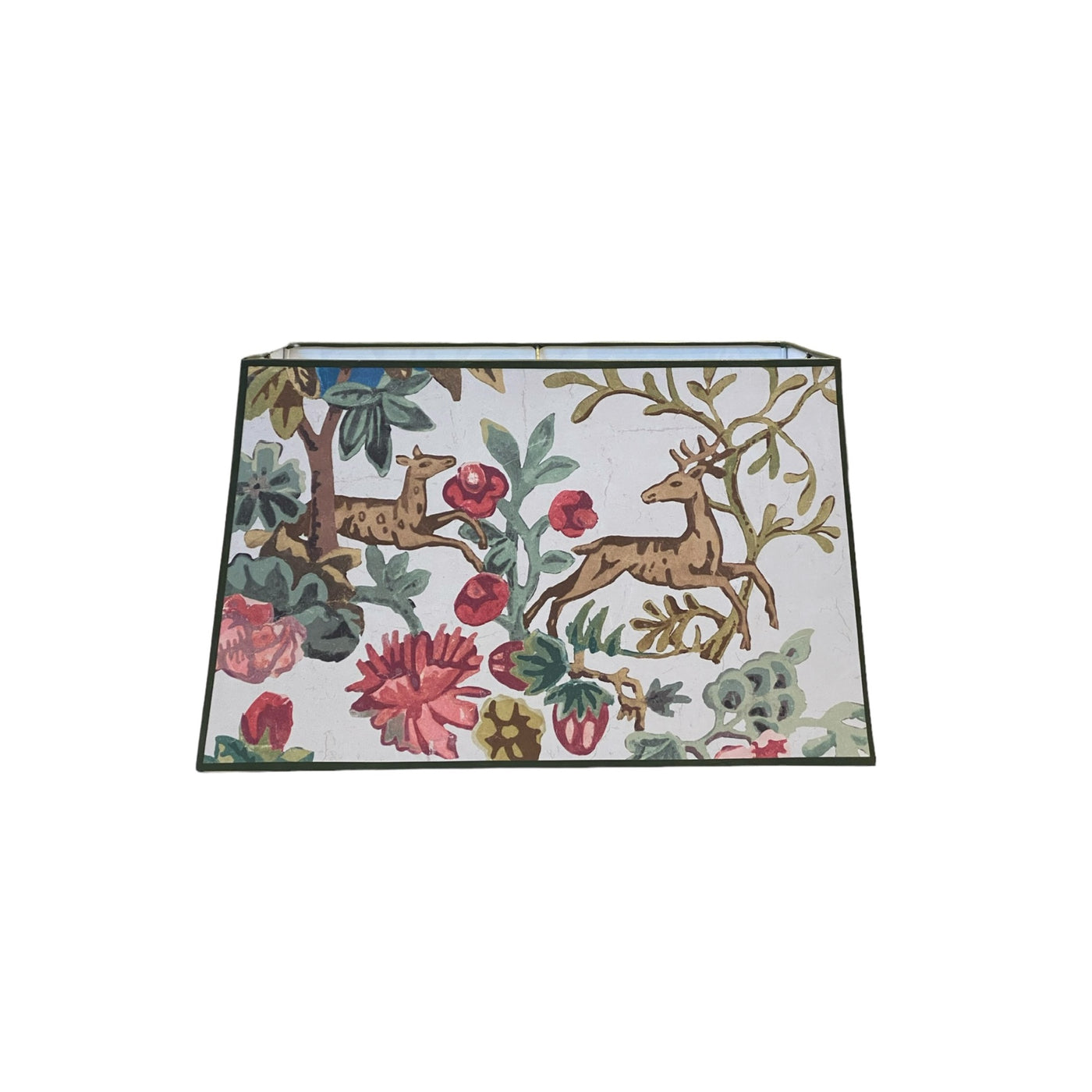 Kit Kemp - Knight's Tale in Jewel White Wallpaper Lampshade