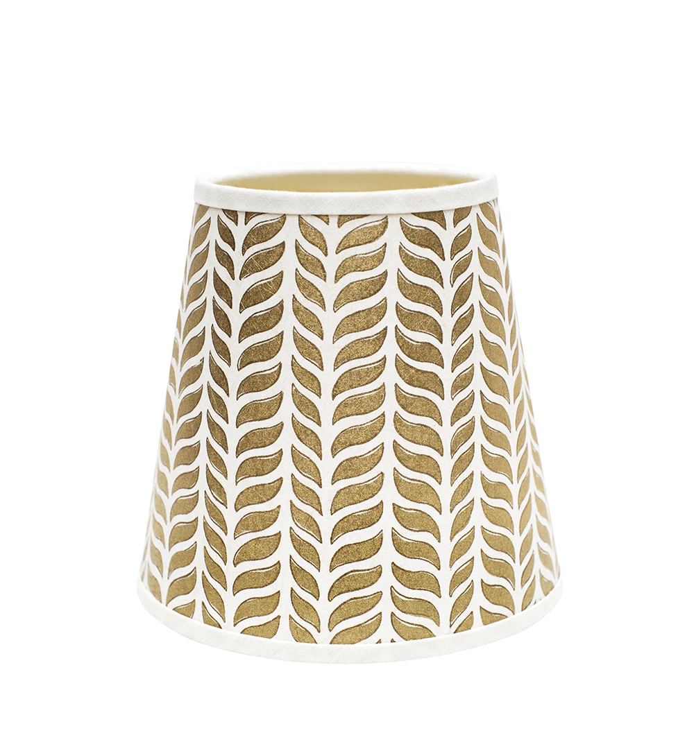 Delphine Full Gold Paper Lampshade